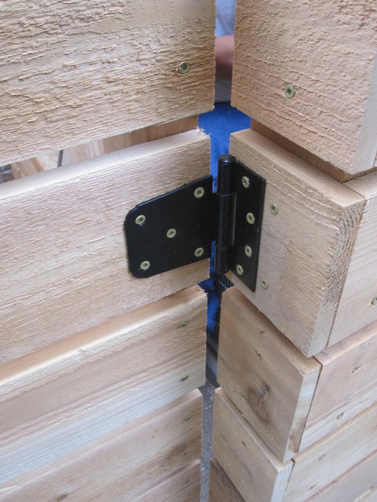 Tips for constructing and hang a double gate for a tight space ...