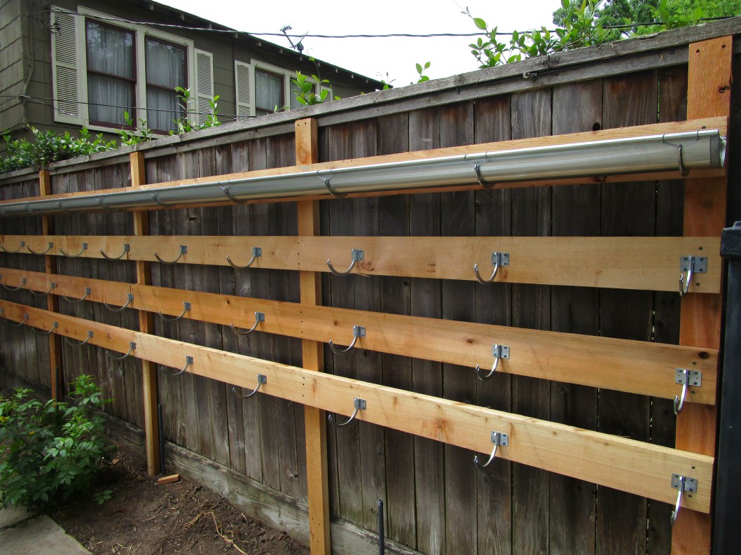 How to Build a Vertical Garden with Rain Gutters | Ravenscourt Gardens